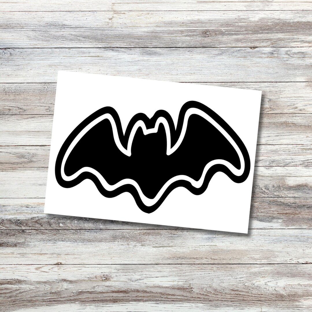 Bat Vinyl Decal | Halloween Decal - Etsy