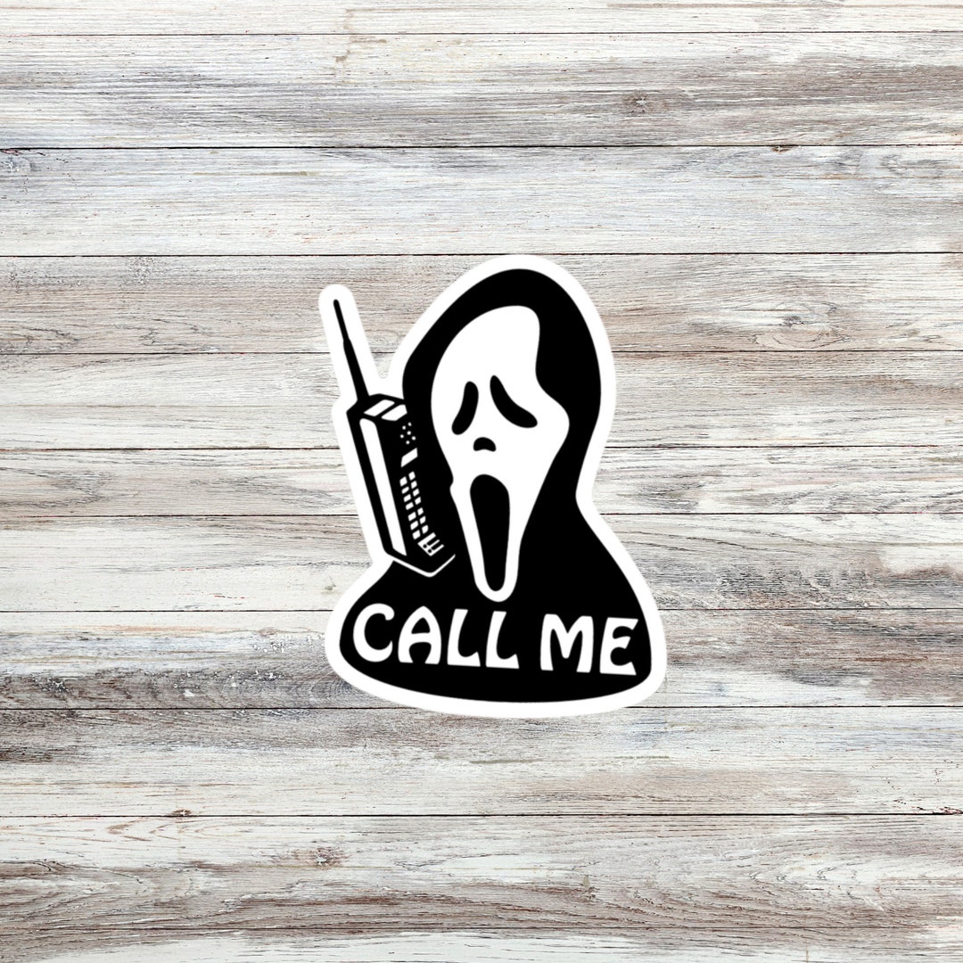 Call Me Die Cut Vinyl Sticker | Laptop | Tumbler | Water Bottle ...