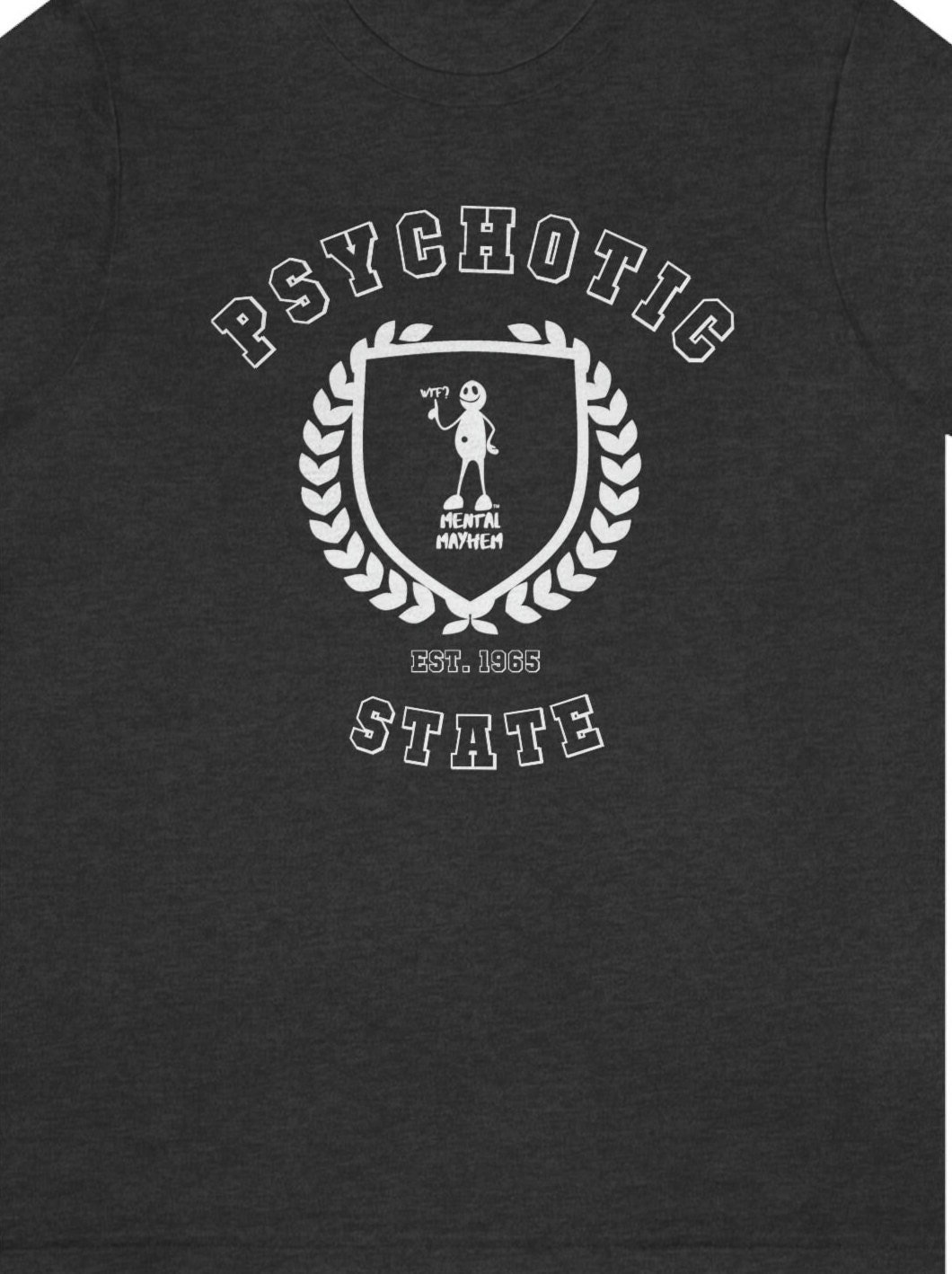 Psychotic State Tshirt Crazed Tshirt Mayhem WTF - Etsy