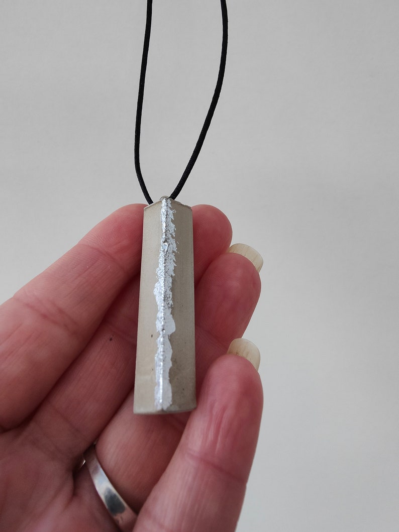 Concrete Jewellery Pendant Necklace - Etsy