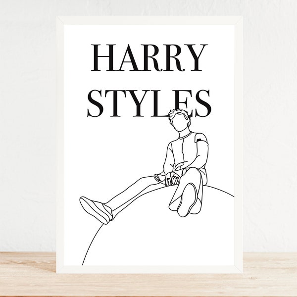 Harry Styles Print - Etsy UK