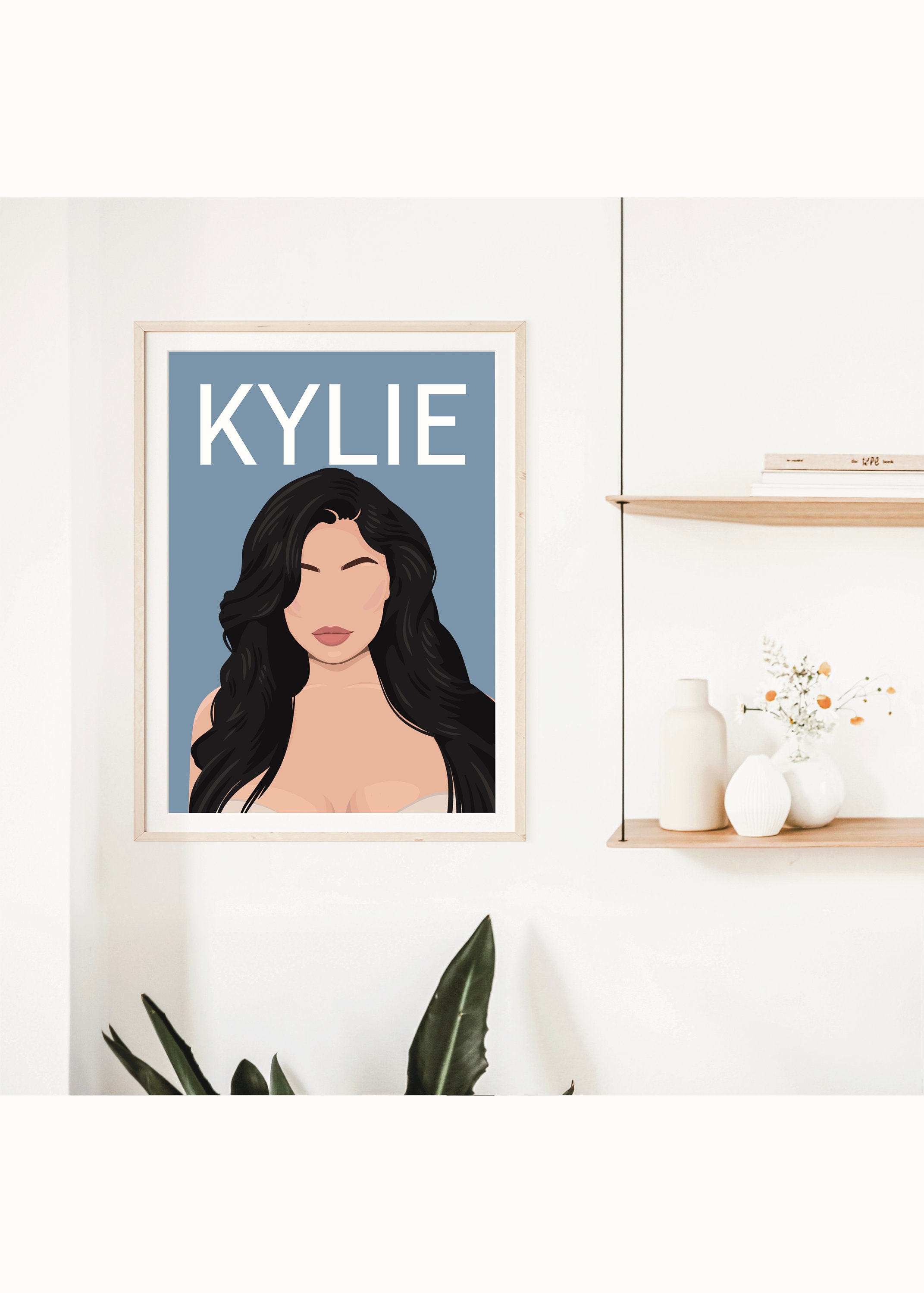 Kylie Jenner Poster Text Merch Kardashian Poster Kylie Jenner Wall Art ...