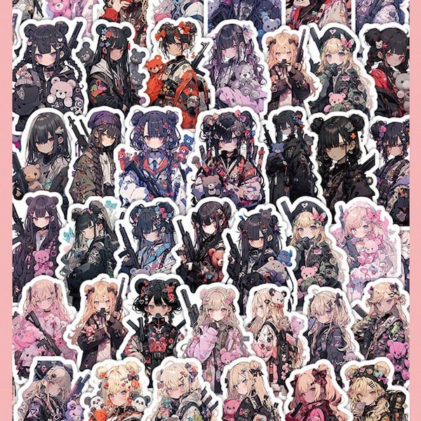 ANIME STICKERS - Etsy