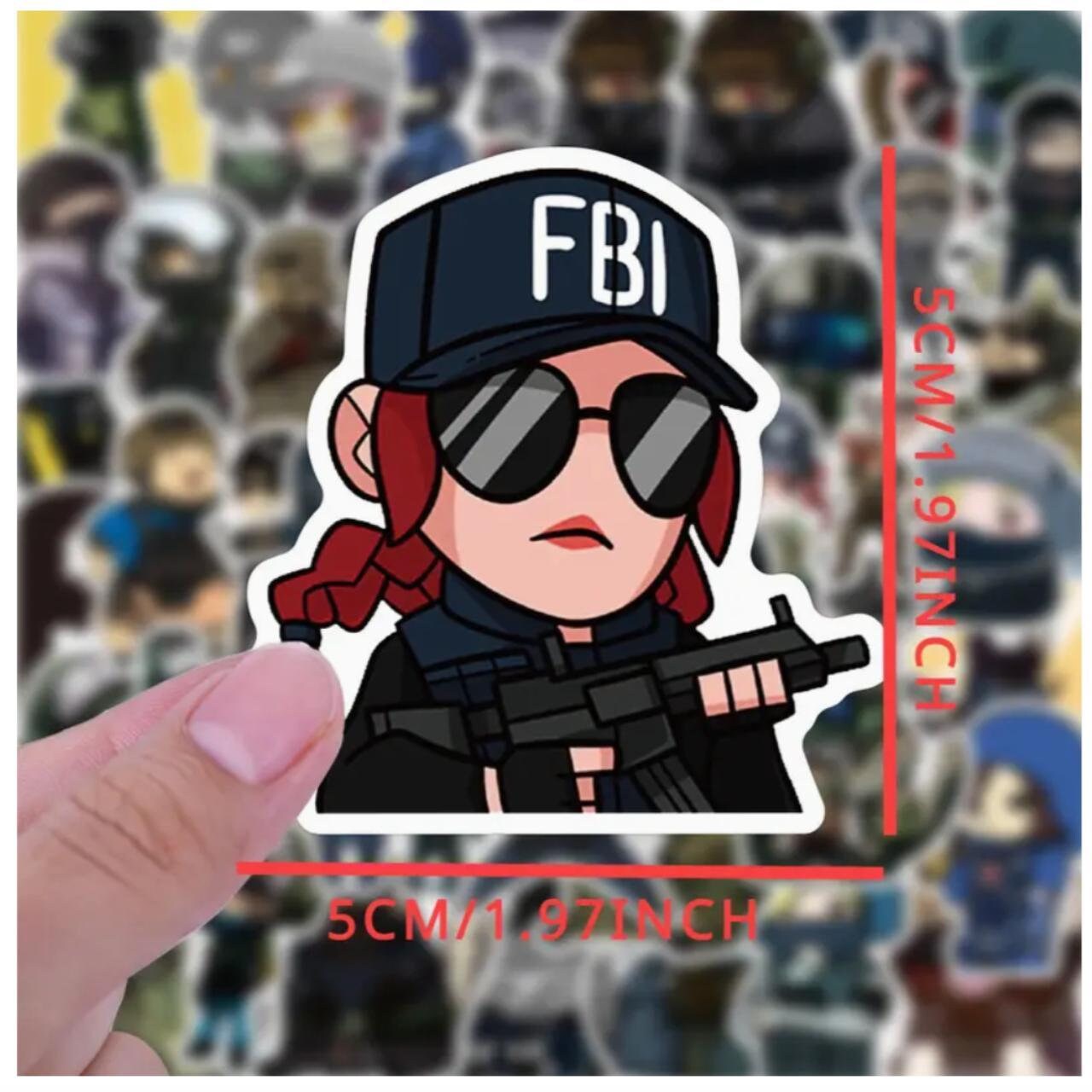 Cute Random 7 Rainbow Six Siege R6 Stickers - Etsy UK