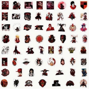 7 Random Hellsing Anime/manga Stickers - Etsy