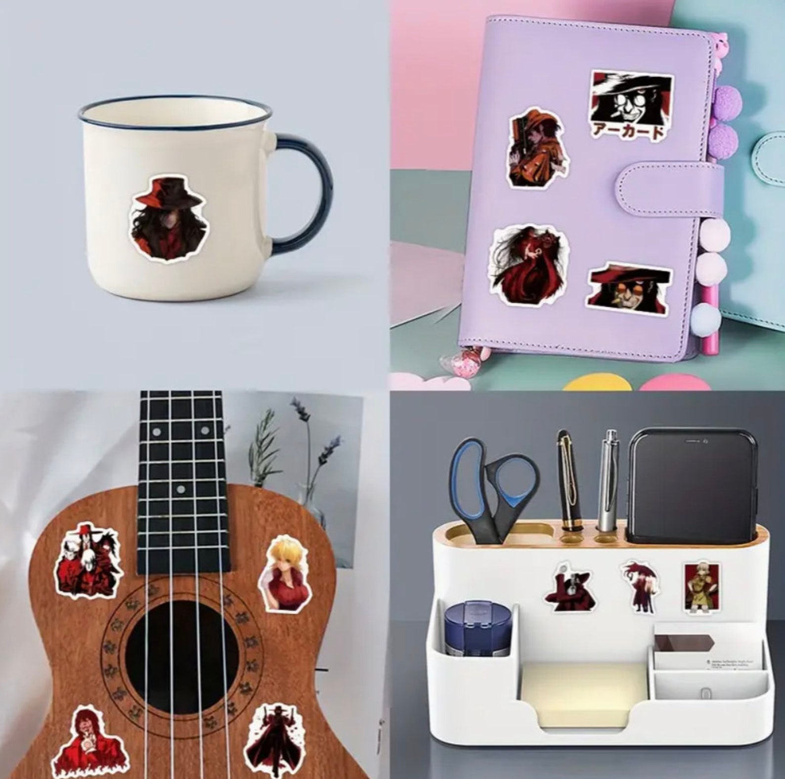 7 Random Hellsing Anime/manga Stickers - Etsy