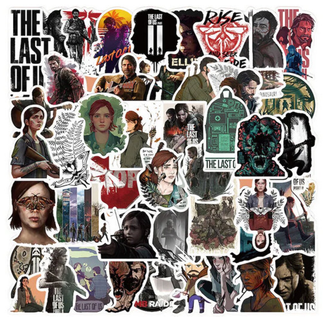 8 Random the Last of Us Stickers - Etsy