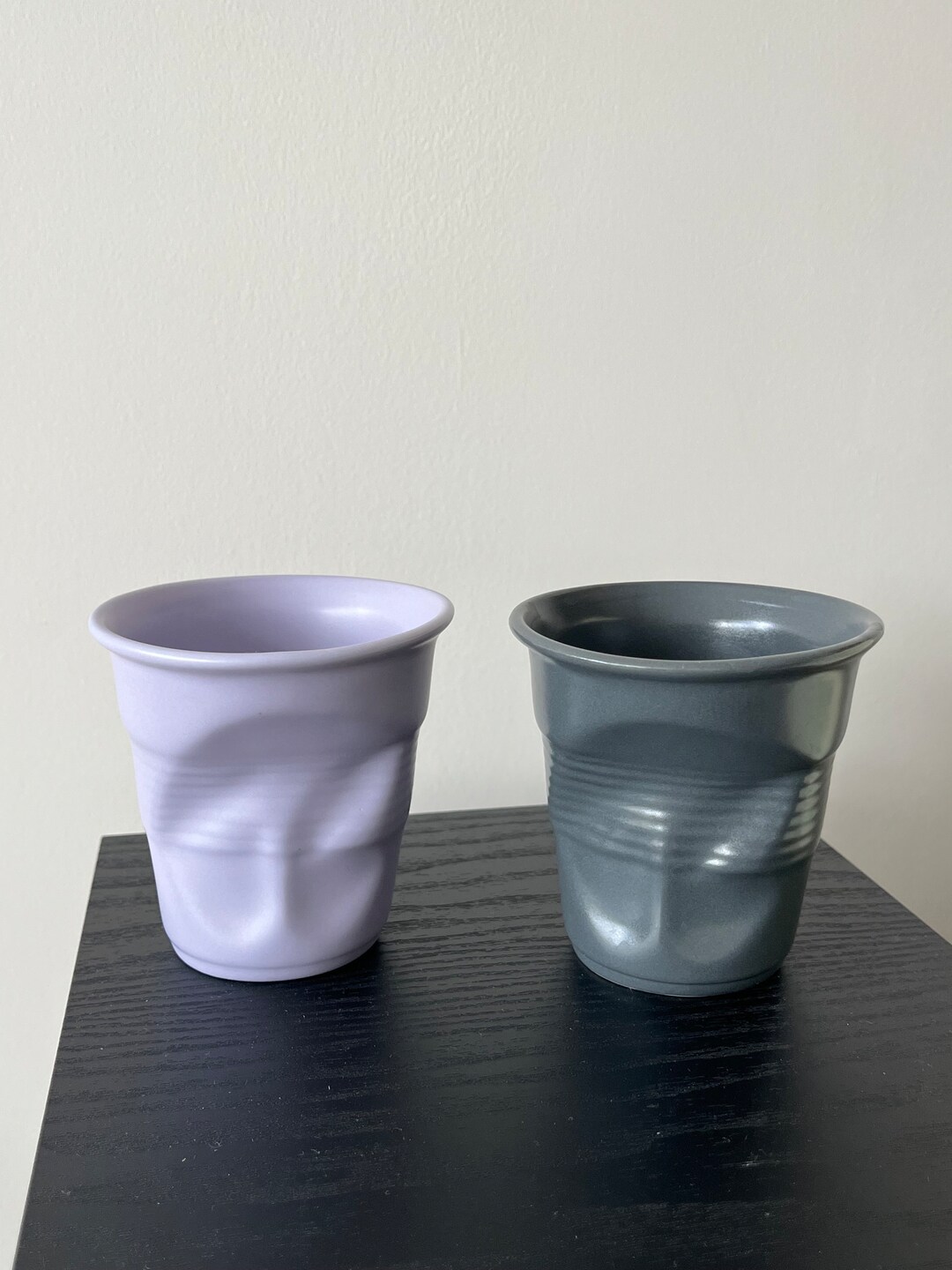 Handmade Mowtage Wonky Cup (crinkled Cup/crumpled Cup/mid-century ...