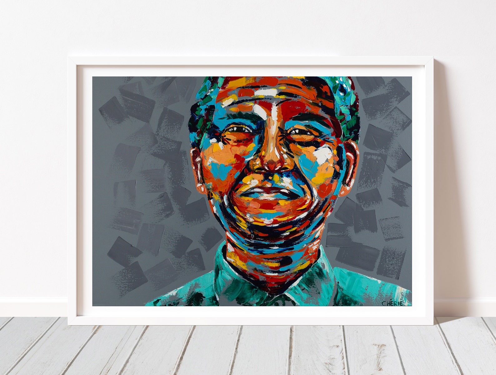 Nelson Mandela / Mandela Art / Mandela Wall Art / Mandela / South ...