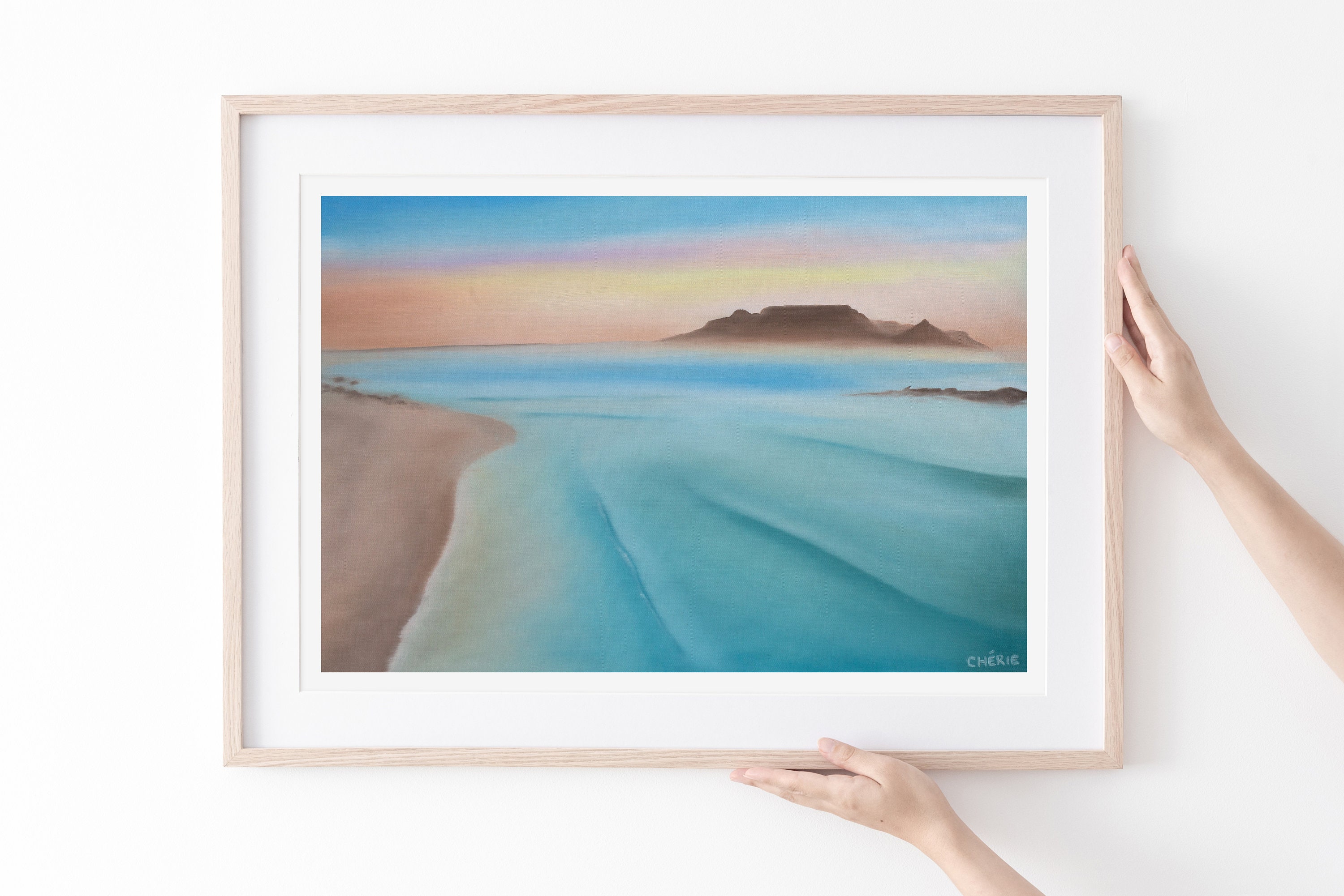 Table Mountain Print / Table Mountain / Wall Deco / Art Print / Art ...