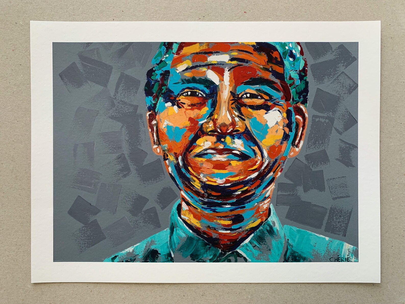 Nelson Mandela / Mandela Art / Mandela Wall Art / Mandela / South ...