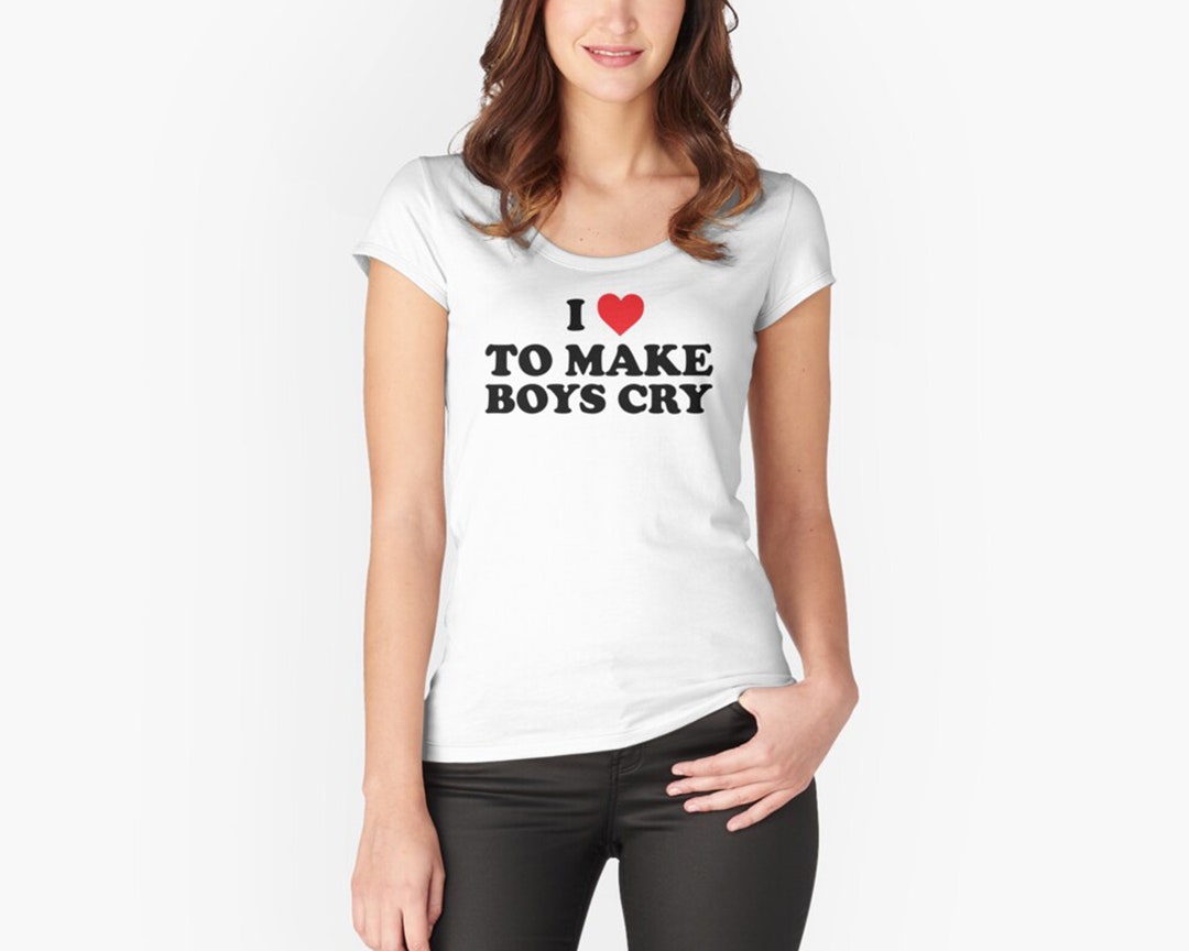 I Love to Make Boys Cry Svg Eps Png Silhouette Clipart Cricut Image ...