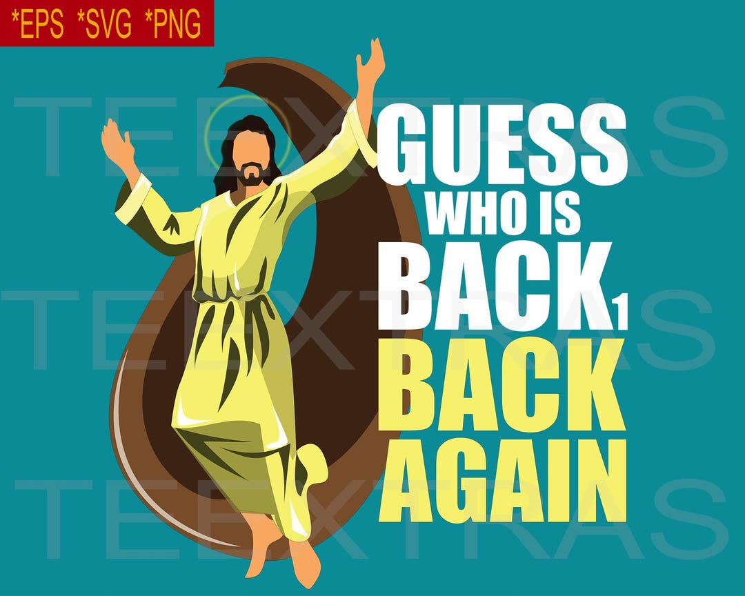 Jesus Resurrection Clipart | Easter SVG EPS PNG (digital Download ...