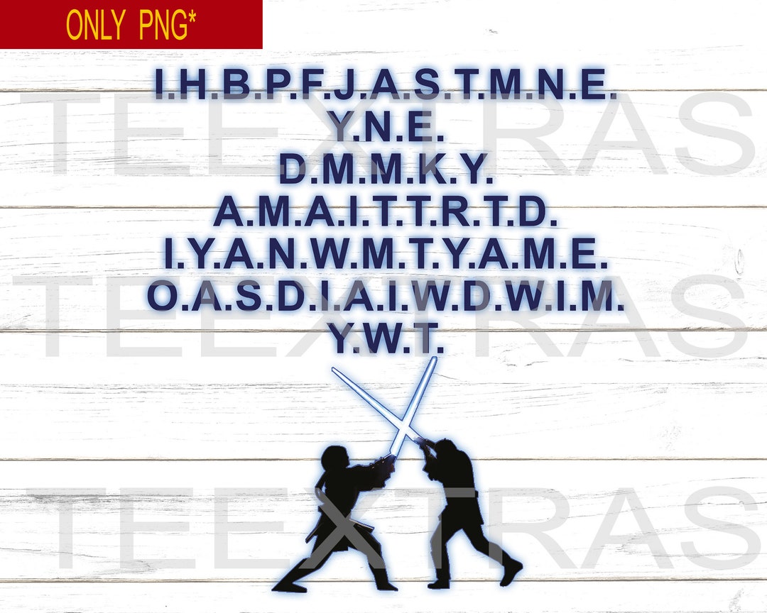 Star Wars I Have Brought Peace 2 Png Fantasy War Quote Meme - Etsy
