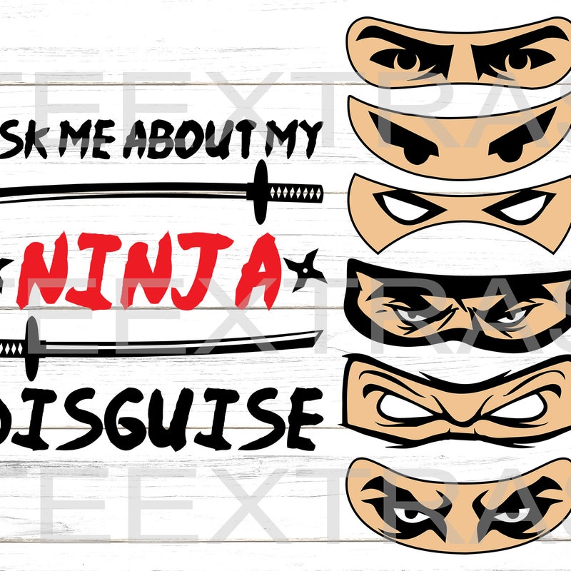 Spy Ninjas Svg - Etsy