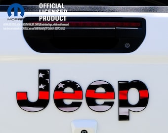 Jeep Tailgate Emblem Overlay Decals - Etsy