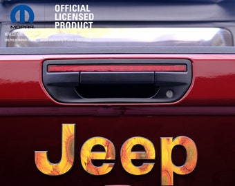 Jeep Tailgate Emblem Overlay Decals - Etsy