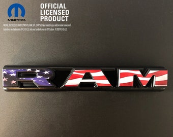 Ram American Flag - Etsy