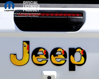 Jeep Tailgate Emblem Overlay Decals - Etsy