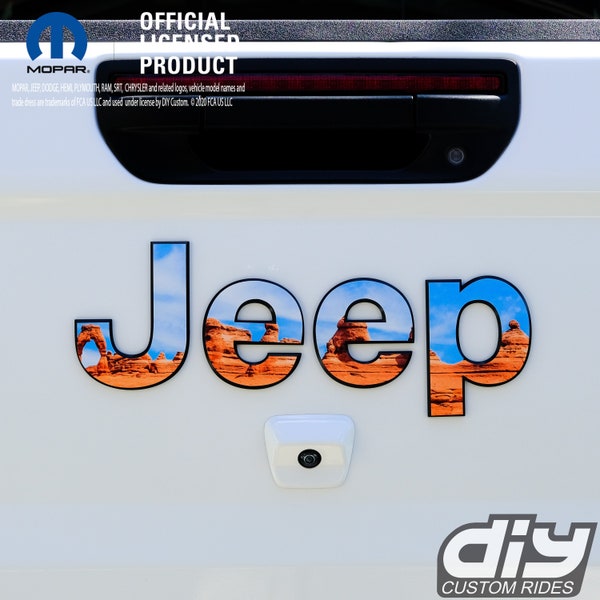 Jeep Gladiator Tailgate Decal - Etsy