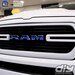 RAM Grill Emblem Overlay Decals BLUE FLAMES Fits 2009-2024 1500-5500 - Etsy