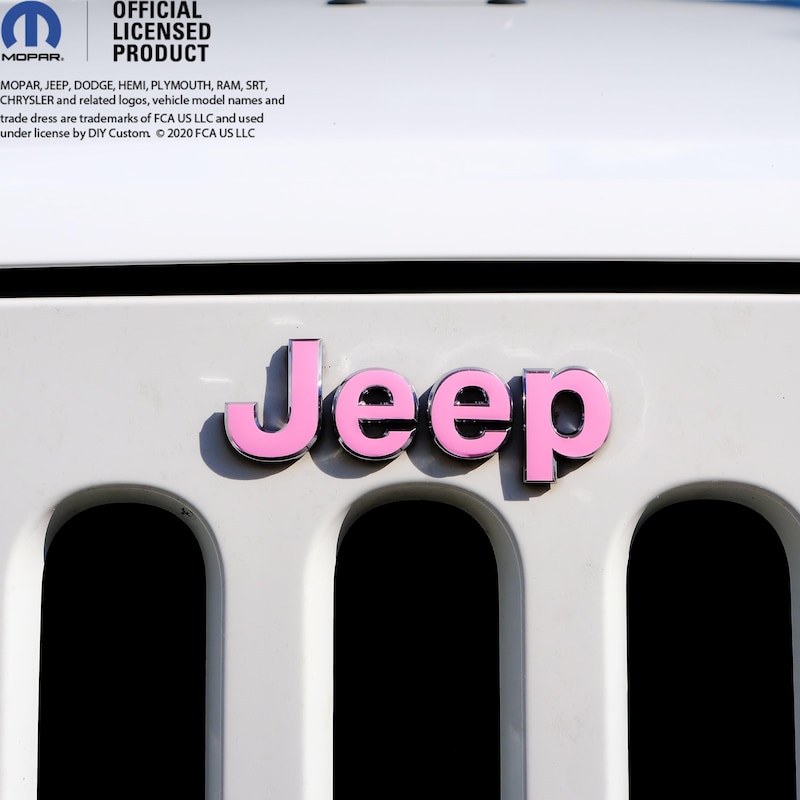 Pink Jeep Wrangler Grill - Etsy