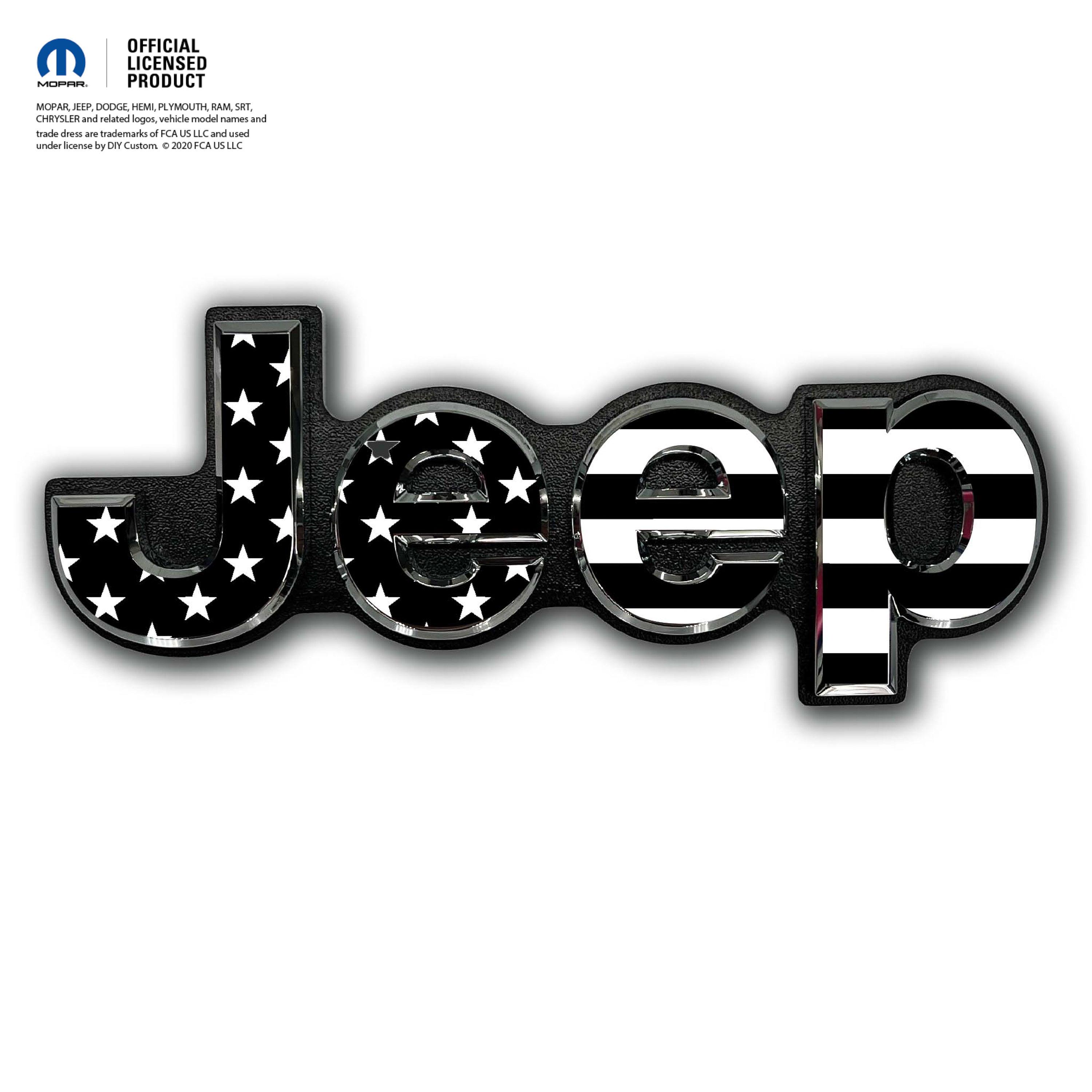 Logotipo De Jeep En Blanco Y Negro