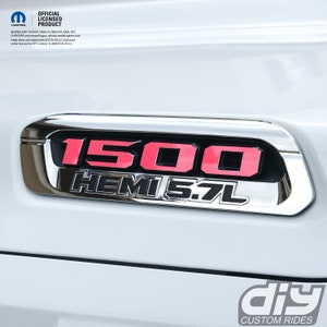 RAM 1500 Hood Emblem Overlay Decals L&R FLUORESCENT Hot Pink - Etsy