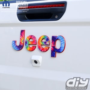 Jeep Gladiator Tailgate Emblem Overlay Decals tie - Etsy