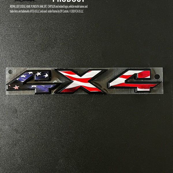 Ram 4x4 Emblem Decals - Etsy