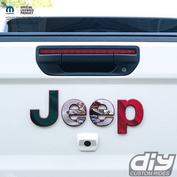 Jeep Gladiator Tailgate Vinyl Decals - Etsy