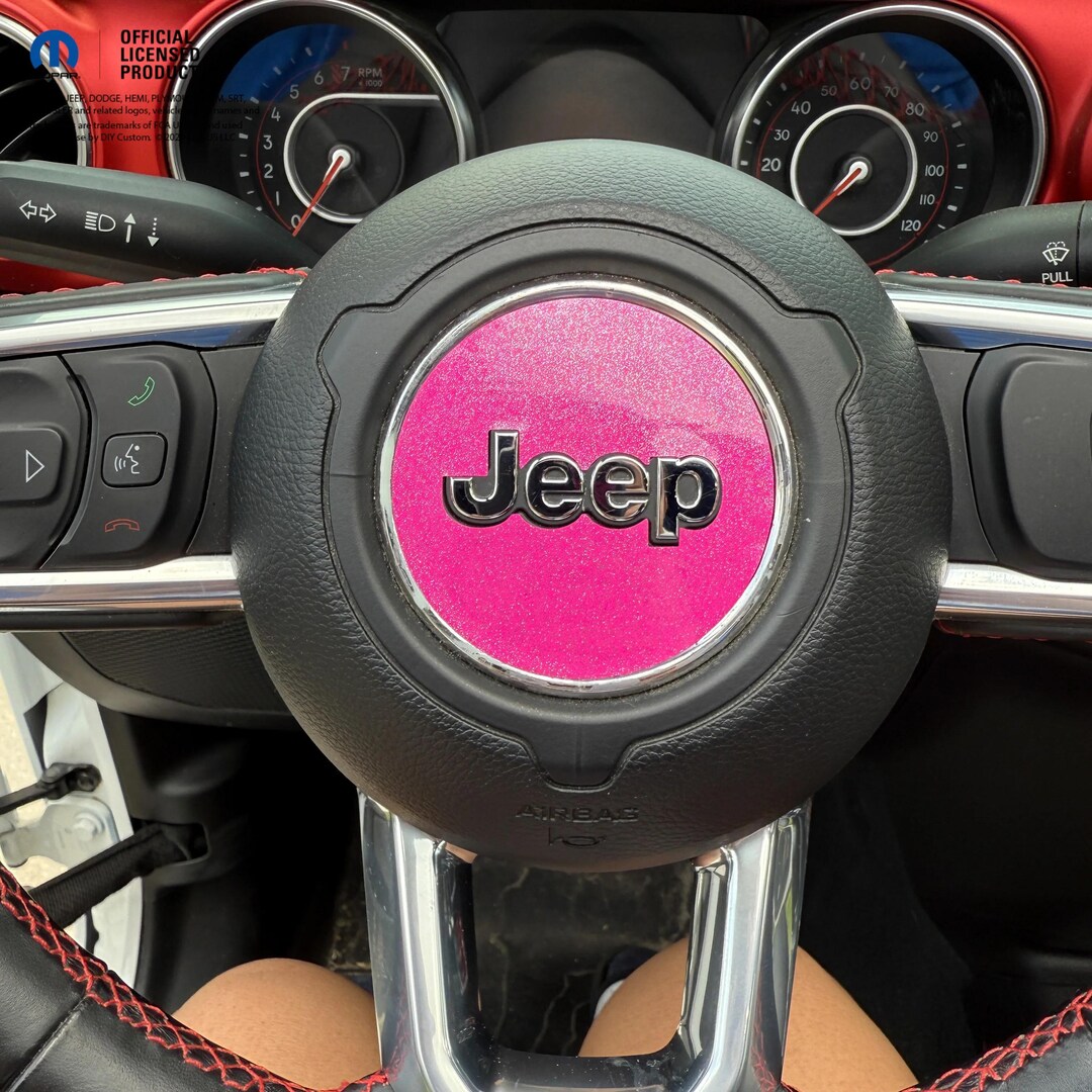Jeep Steering Wheel Decal