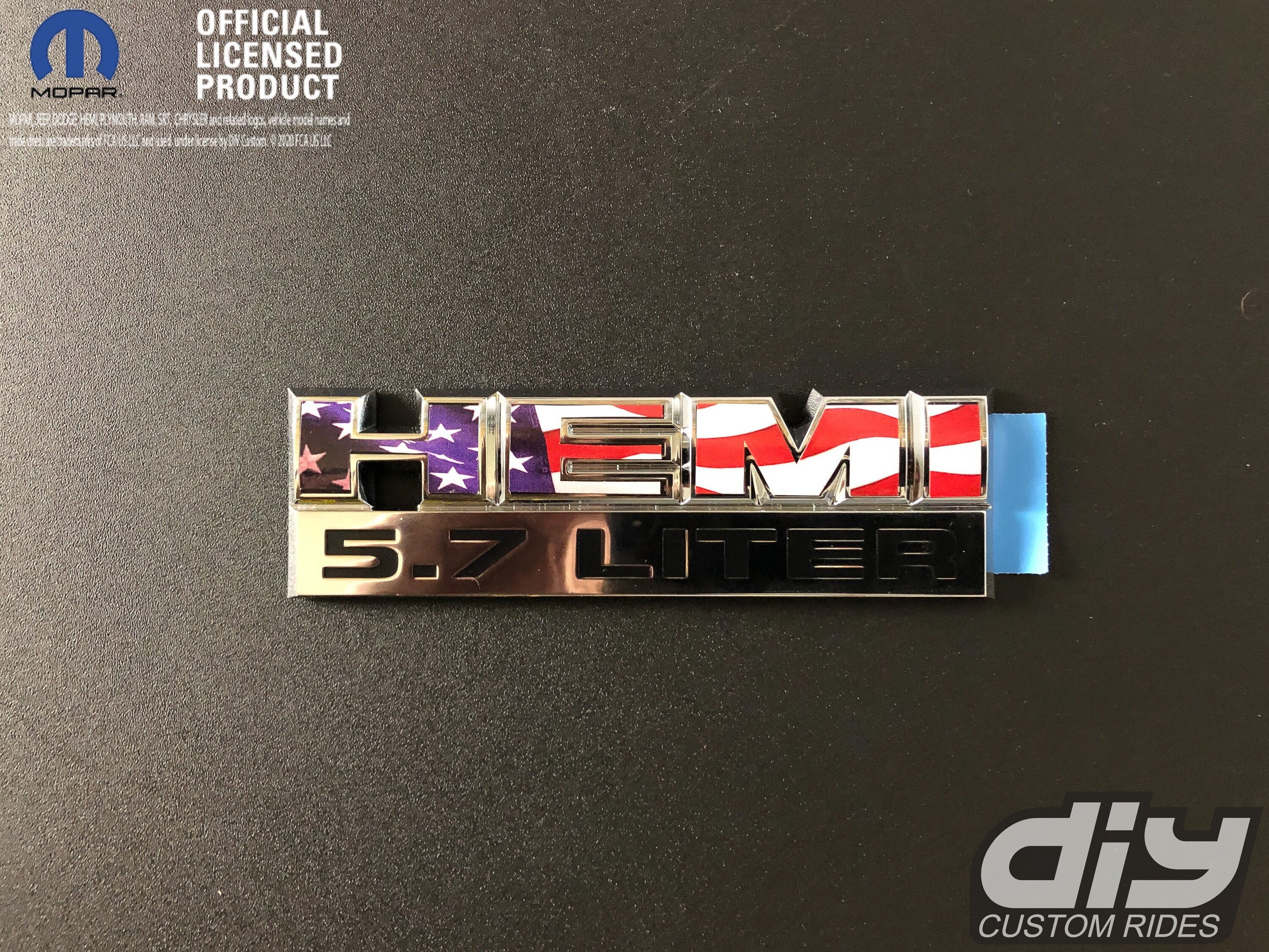 HEMI LITER Emblem Overlay Decals 2019-2023 Ram 1500 Classic, 42% OFF
