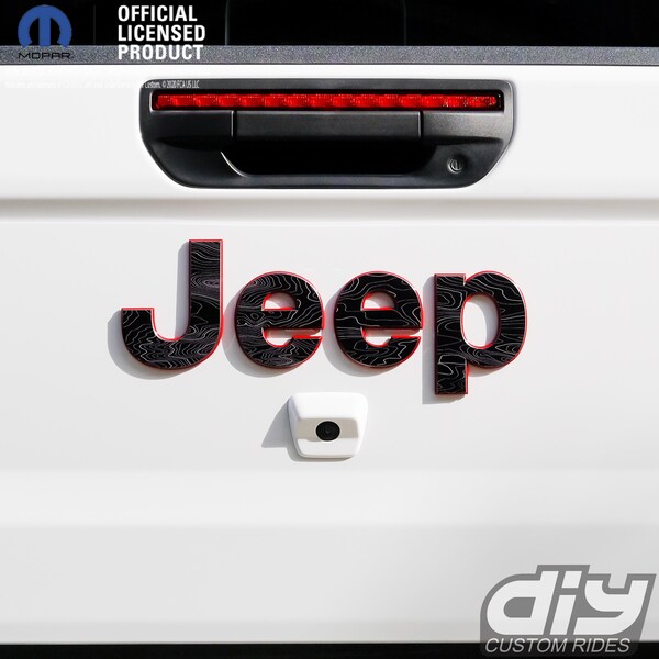 Jeep Gladiator Map Sticker - Etsy