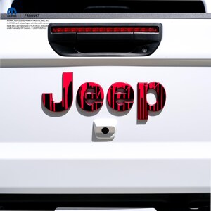 Jeep Emblem Overlay Decals Dripping Red - Etsy