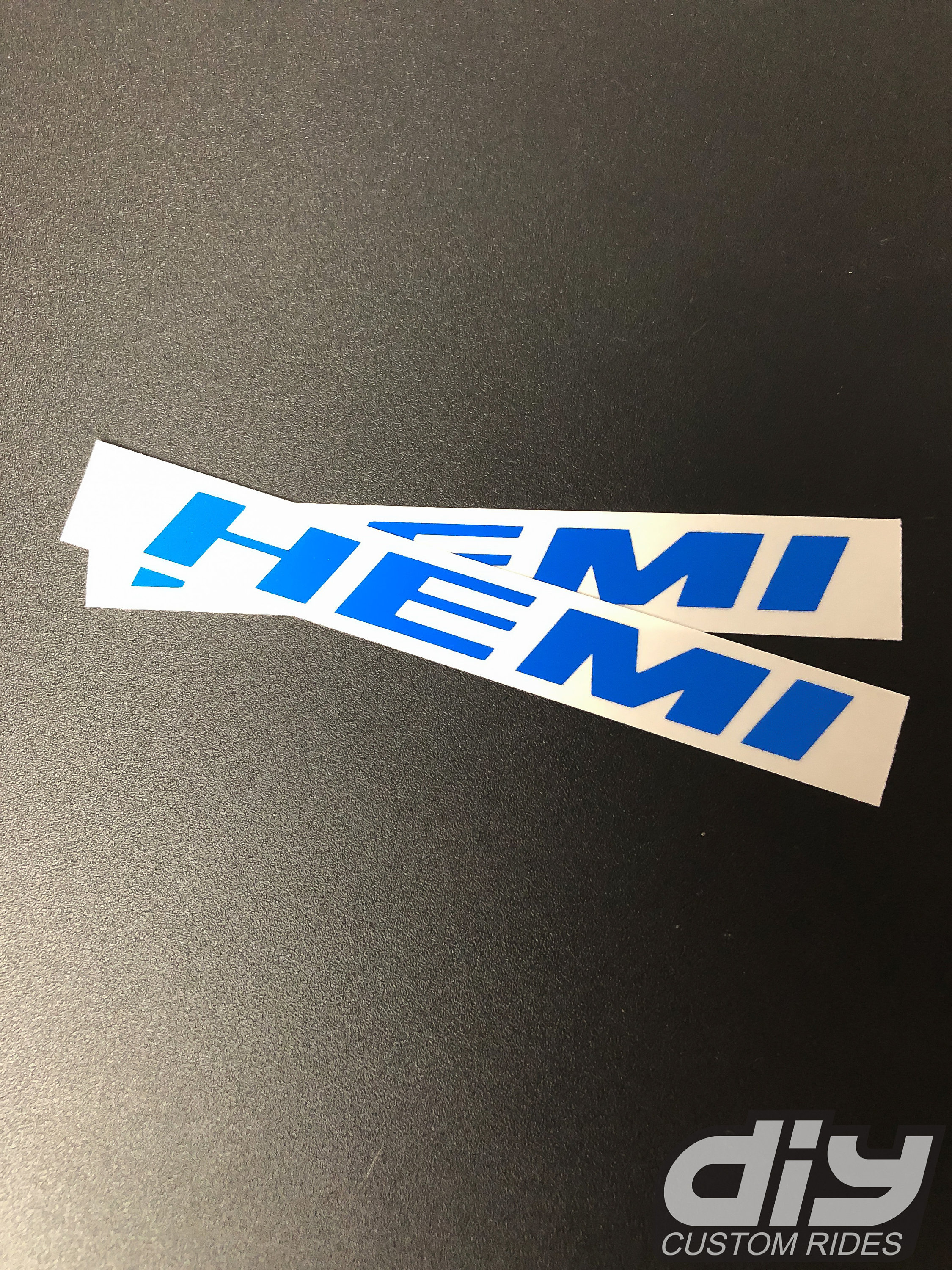 HEMI Fender Emblem Insert Overlay Decals Choose | Etsy