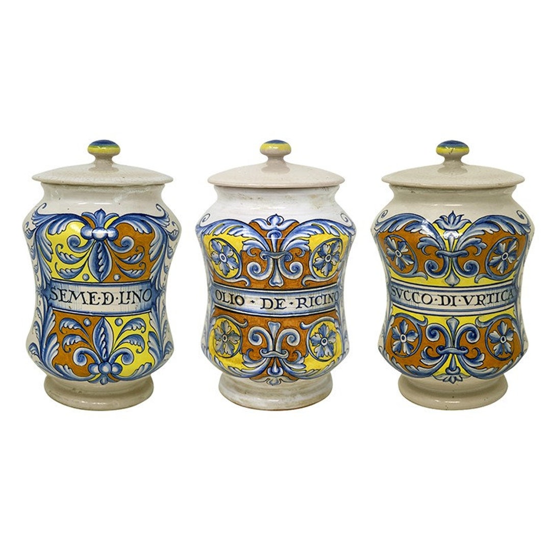 Pharmacy Vase 25 Cm Albarello Antico - Etsy