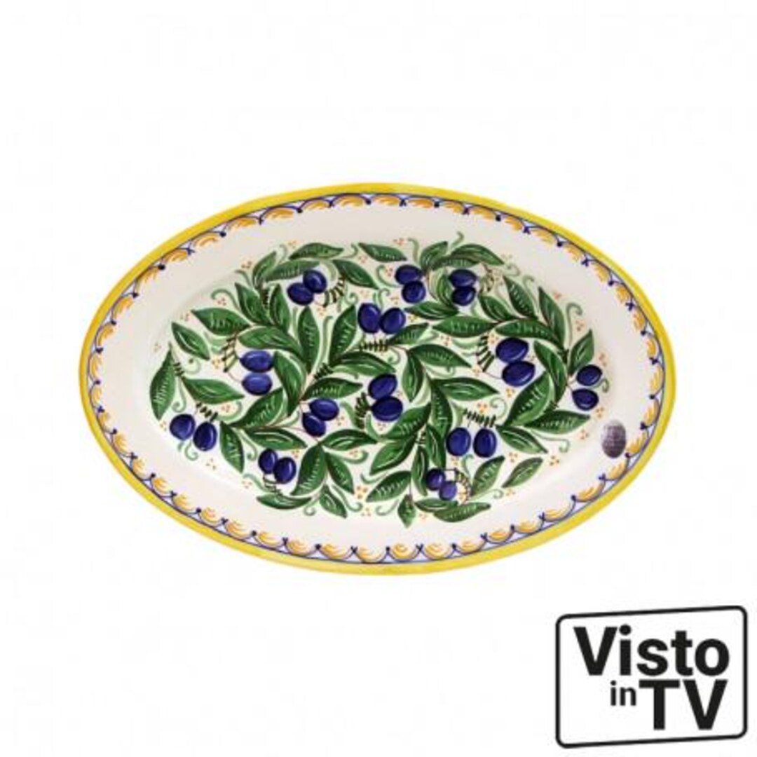 Olive Oval Wall Plate - Etsy