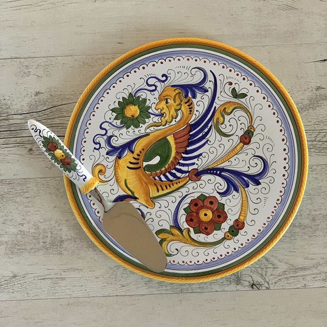 Raffaellesco Sweet Plate and Pala Dolce Set - Etsy