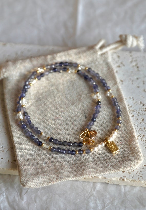 Iolite bracelet store