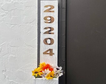 Planter House Numbers - Etsy