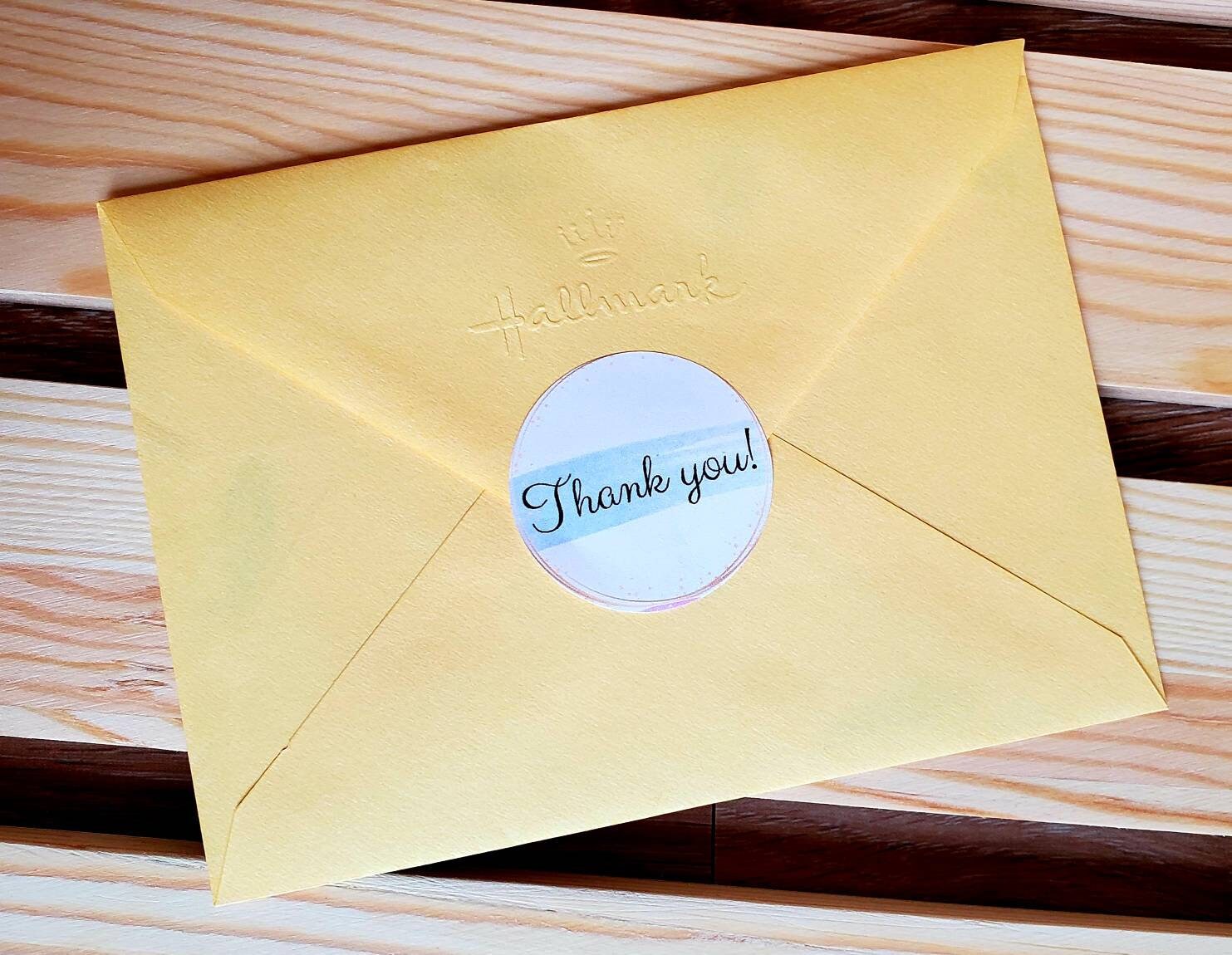 Thank You Envelope Seal, Thank You Package Labels - Etsy