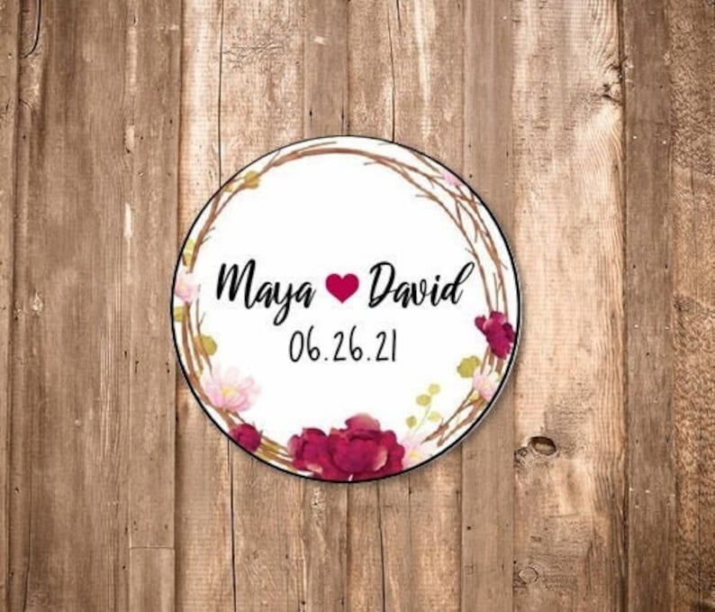 Custom Wedding Invitation Envelope Seals Wedding Favor - Etsy