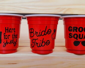 Personalized Plastic Glasses - Etsy
