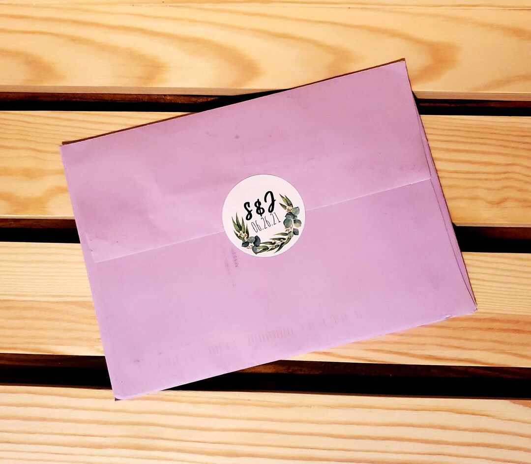 Wedding Invitation Envelope Seals, Anniversary Envelope Seals, Bridal ...