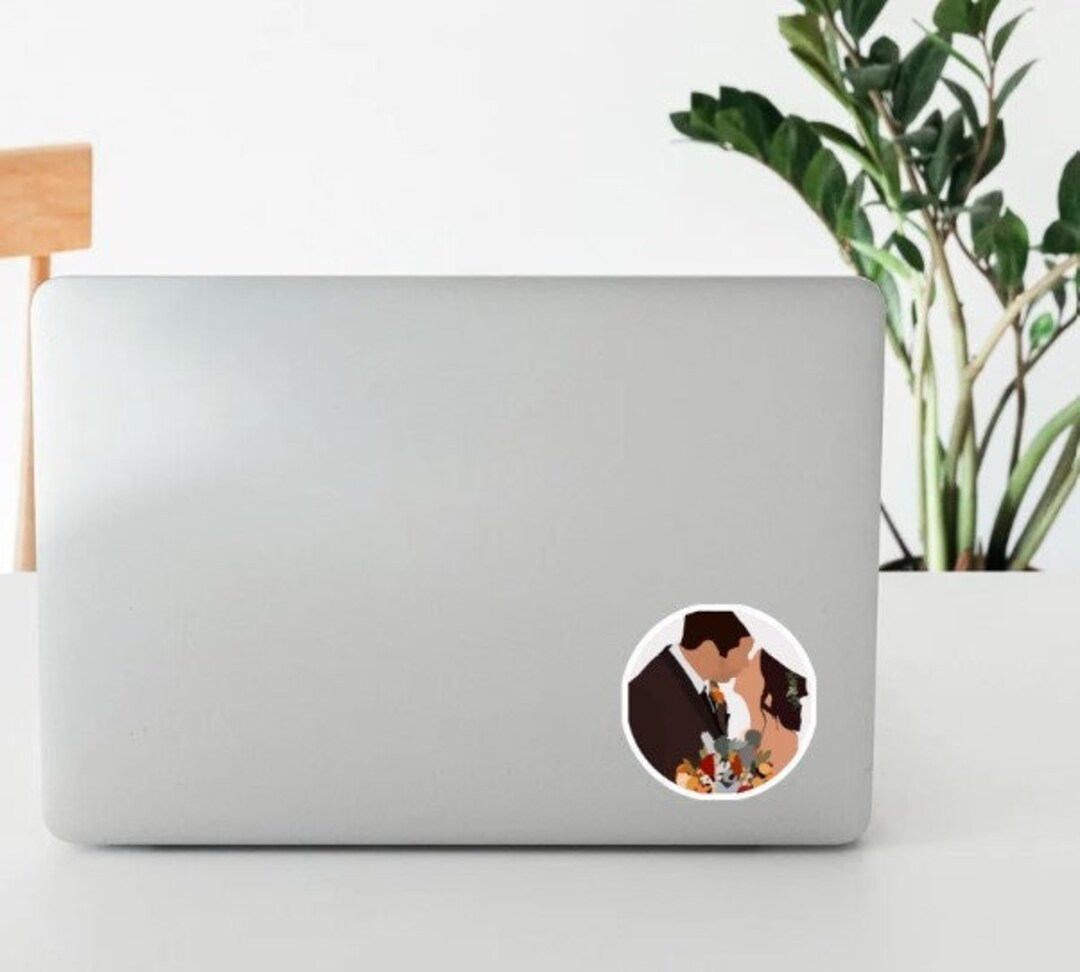 Custom Photograph Sticker, Hand Drawn Sticker, Personal Portrait ...