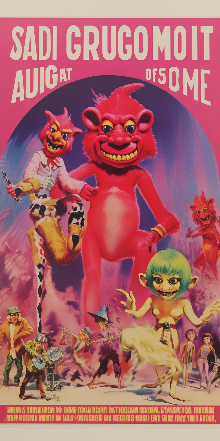 Freak Show, Weird Circus, 60s, Dark, Horror, Twisted, Cartoon Monsters ...