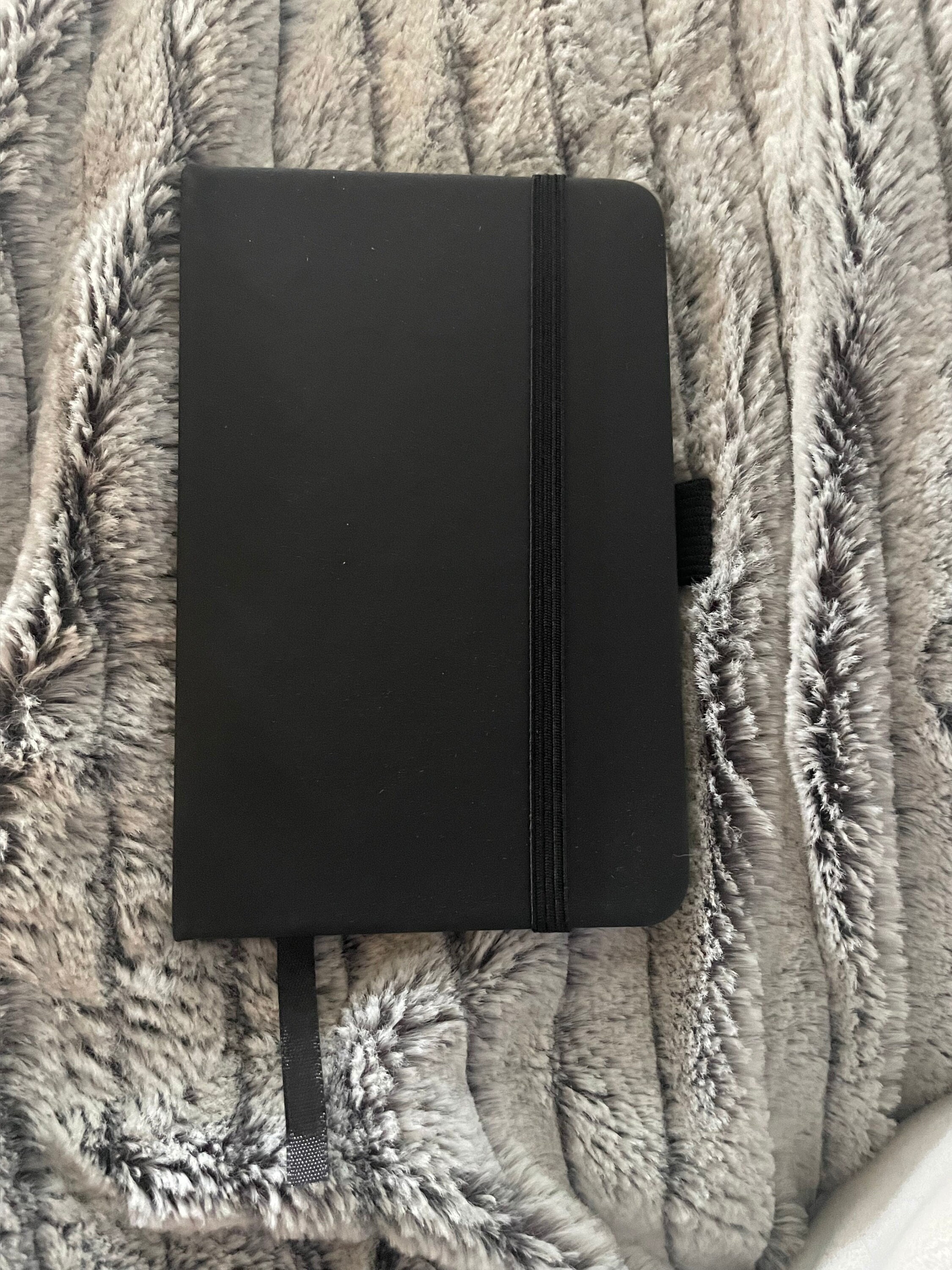 A6 Pocket Journal: Little Black Notebook With Pen Holder - Etsy
