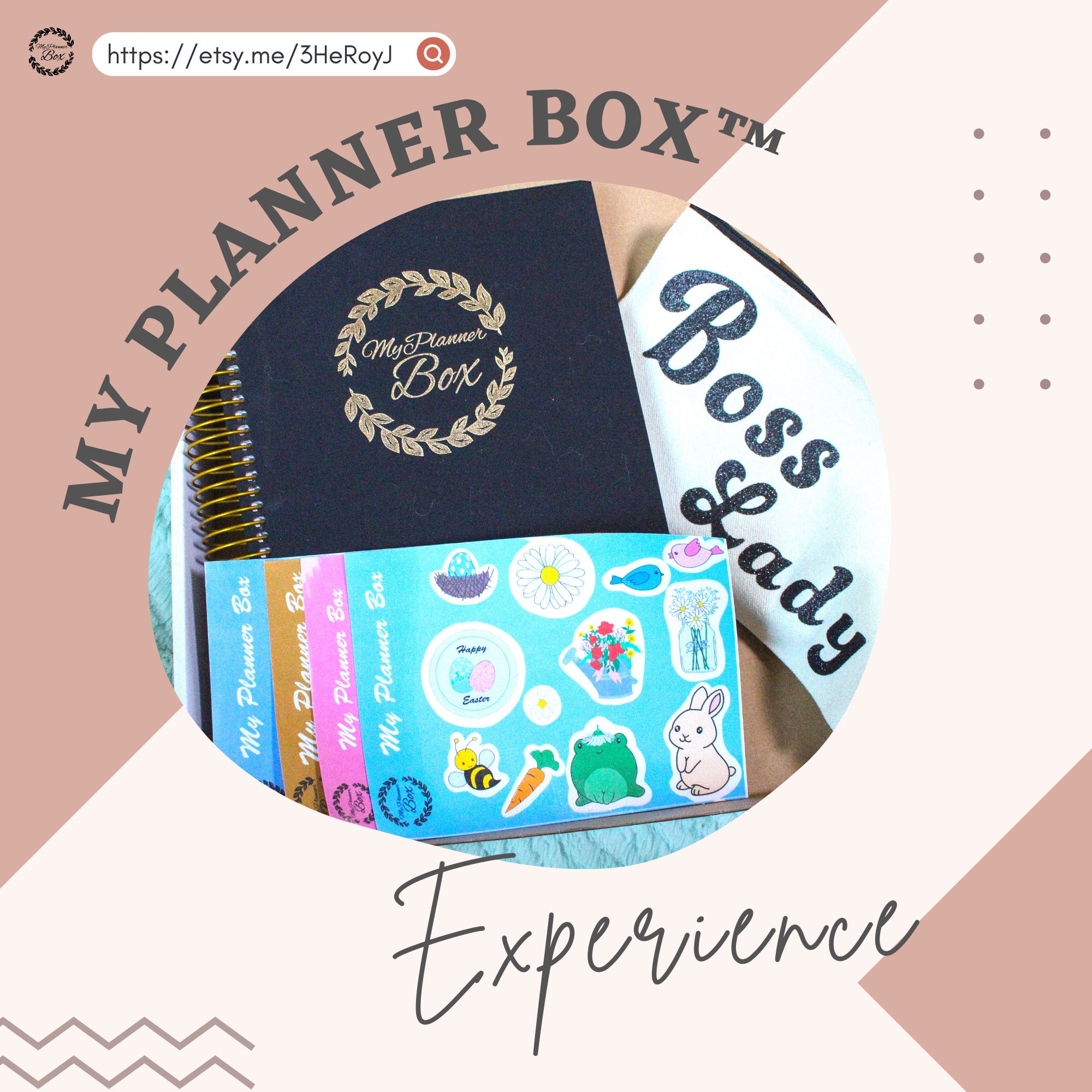 Planner Bundle Box, Organization Bundle Box, Organization Mystery Box ...