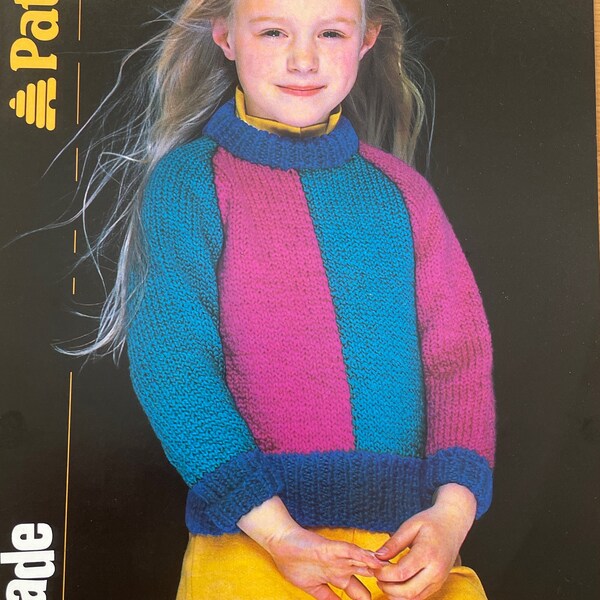 Chunky Knitting Jumper Pattern - Etsy UK
